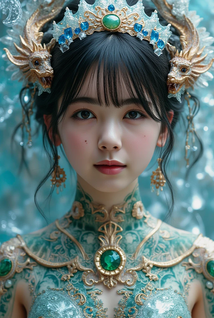 She is indescribable beautiful, ethereal, electrical effects - SeaArt AI