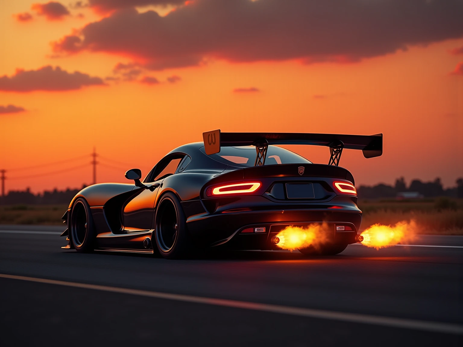Dodge Viper Sunset SRT
