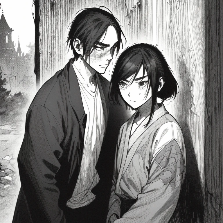 (( illustrated art style niji by Greg Rutkowski , Ilya Kuvshinov ...