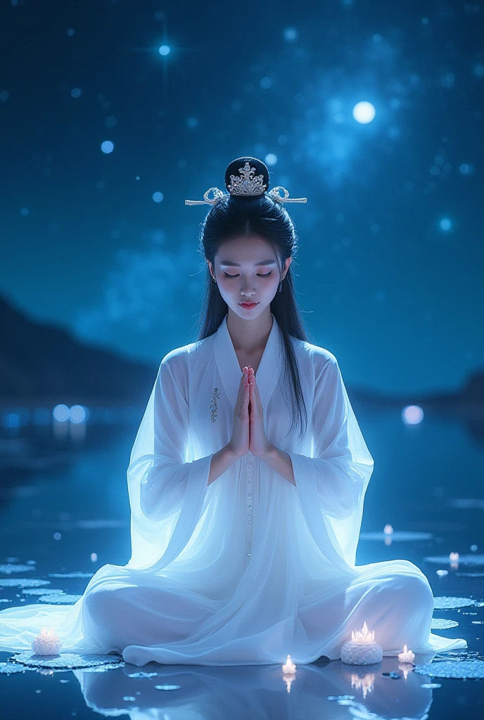 Top quality, masterpiece: 1.2, detailed details, Flashing Hanfu Girl ...