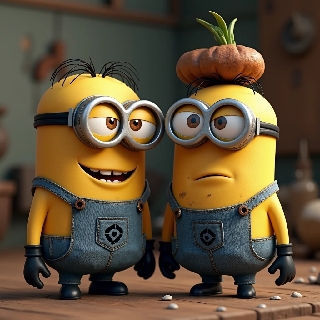 The minions made from Jed-Rst, Rusty, and Surprised are highly detailed ...
