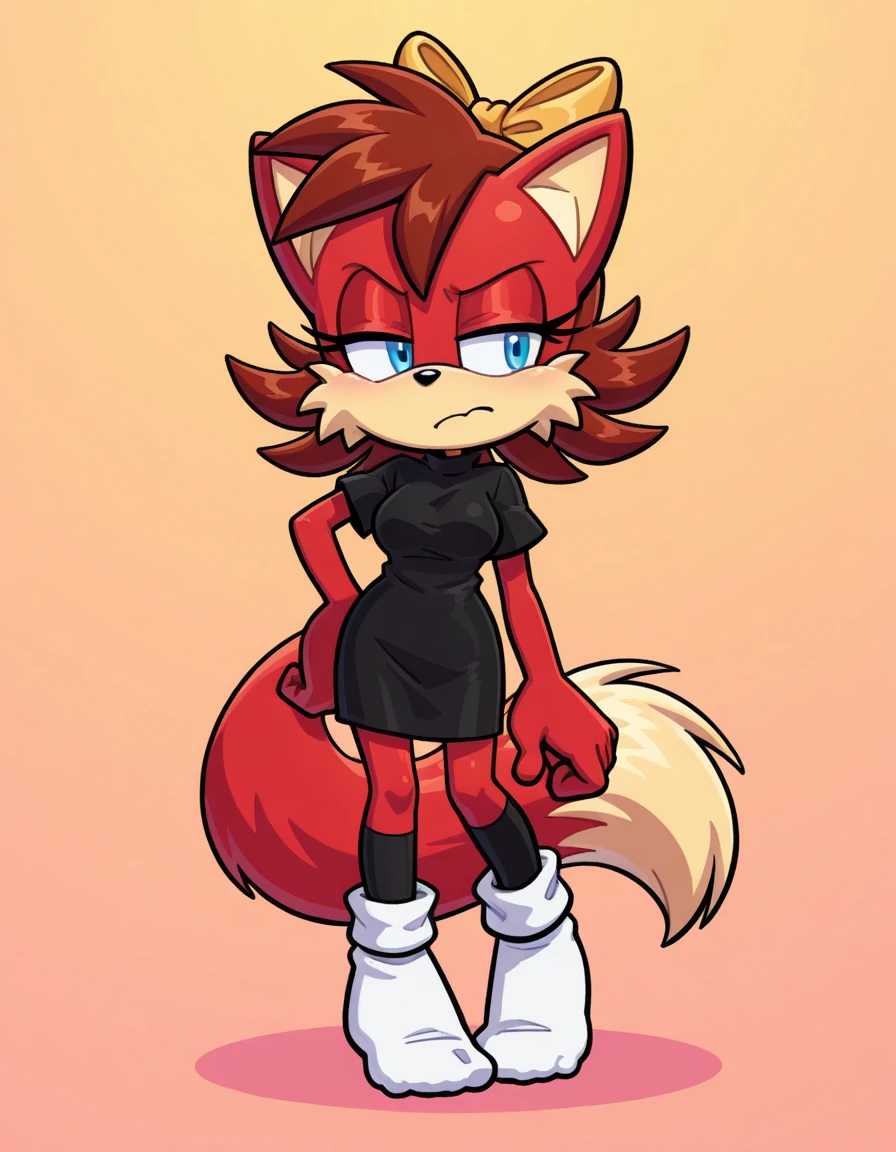 Socks Fiona The Fox - SeaArt AI