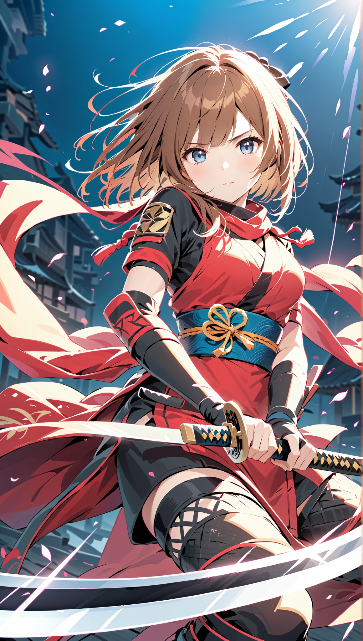 Vector art、((Female ninja))、Female Ninja、cute、Beautiful work - SeaArt AI