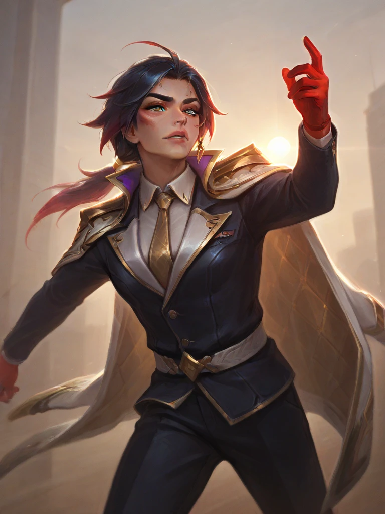 League of legends Naafiri Darkin in Athens 3D - SeaArt AI