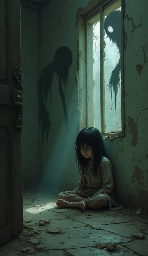 A dark fantasy, realistic depiction of abuse, presented through ...