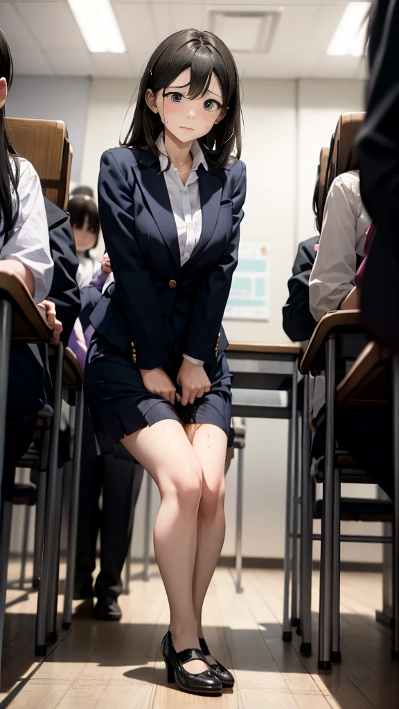 Female teacher pees at student graduation ceremony 、Urinary ...