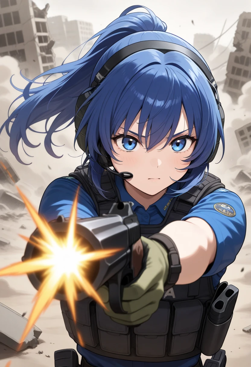 one woman, ponytail on panty, beautiful eyes, beautiful hair - SeaArt AI