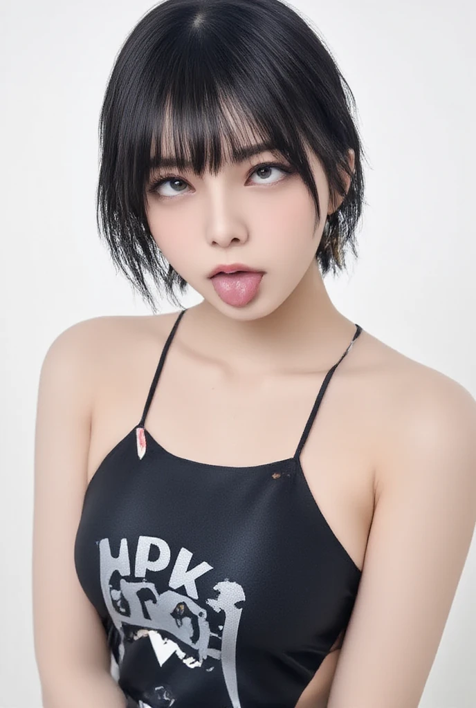 Nsfw,((full body)),(((highleg leotard))),(ahegao,crossed eyes - SeaArt AI