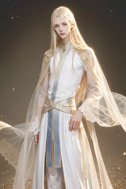 Silfael - A pretty handsome, Delicate, Skinny ((Male)), Very Long Light ...