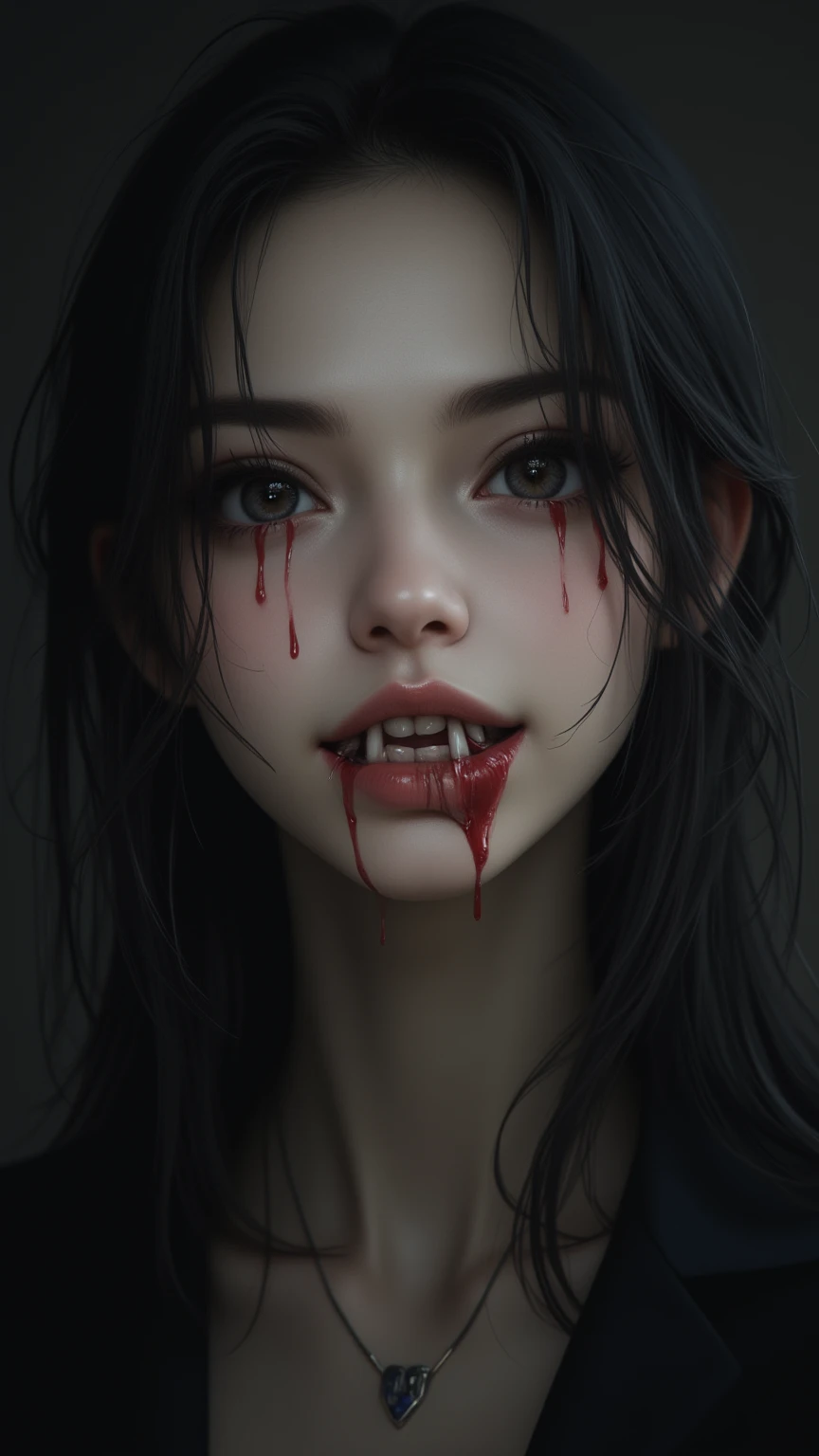 An outstanding piece of art ， Extraordinarily rich detail ， Dark eye ...