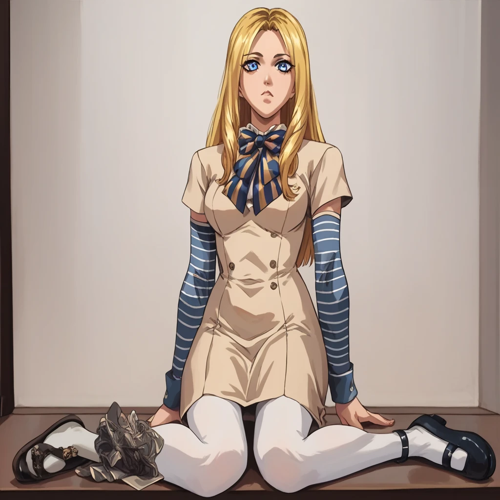 top quality, Masterpiece, M3GAN 1girl , Alone, long hair, blue eyes ...