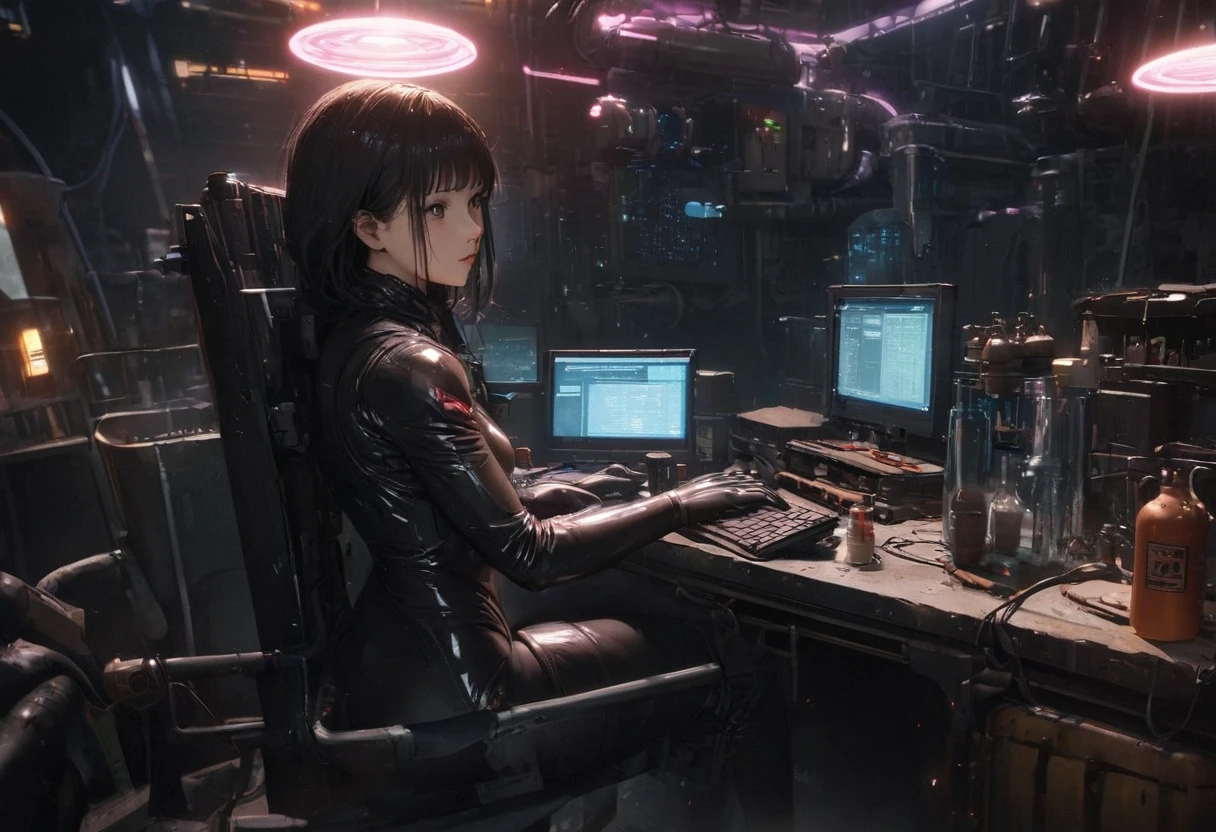 Anime, negative space, 1girl , Asian Beauty , Perfect Style - SeaArt AI