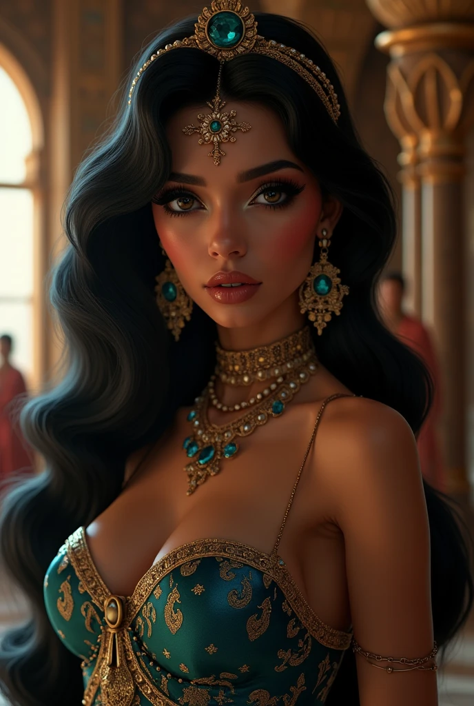Princess Jasmine Fatale - SeaArt AI