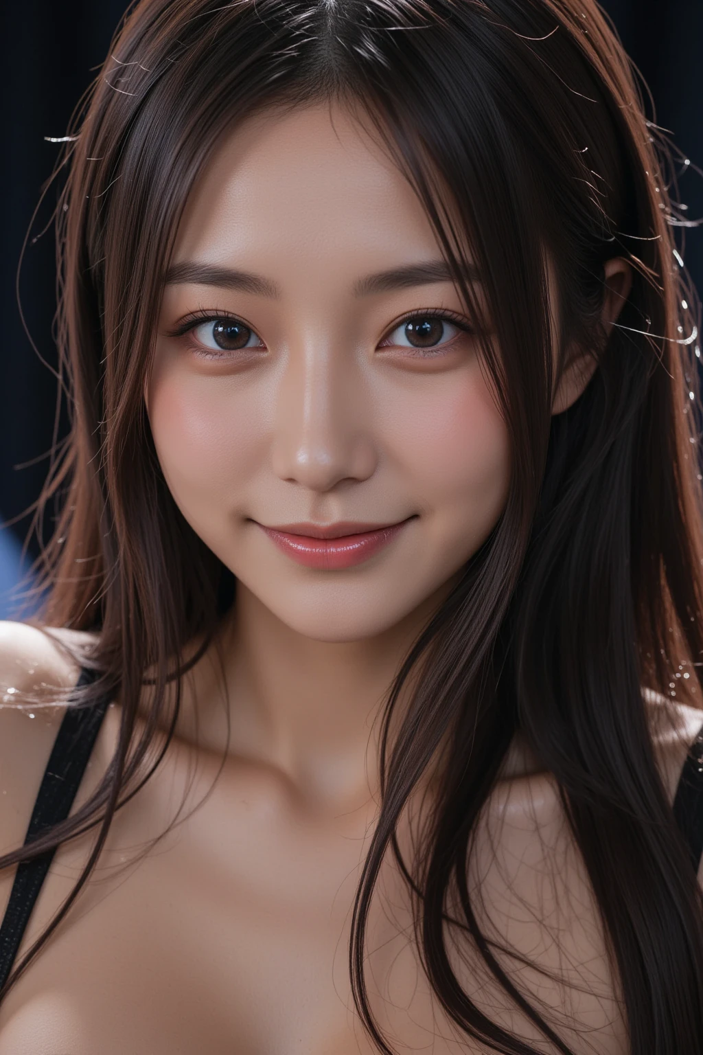 (A highly detailed, (ultra-realistic) and surreal portrait, blending ...