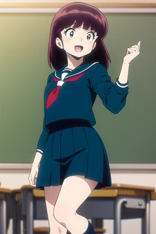 Only one person, anime, only Shinobu Miyake from Urusei Yatsura - SeaArt AI