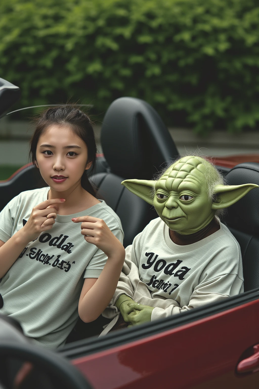 High resolution photograph. the first is Jedi-Master Yoda from - SeaArt AI
