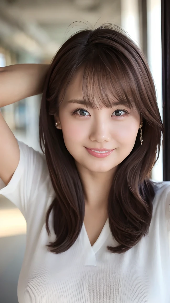 serious expression、 perfect fingertips, please raise your arms - SeaArt AI