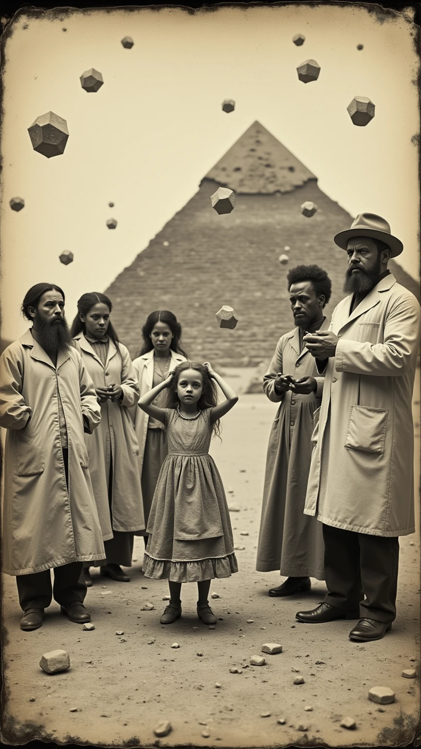 Daguerreotype photo. Black and white vintage photo from early 1900s ...