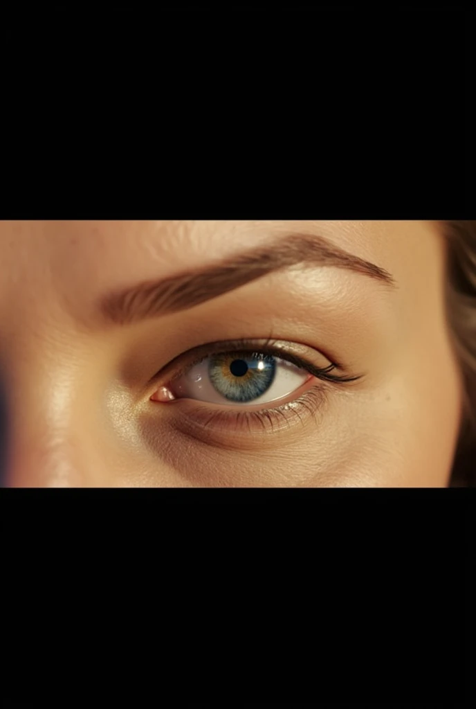 Extreme close up of a woman's beautiful left eye;1.3, ((The eyes of a ...