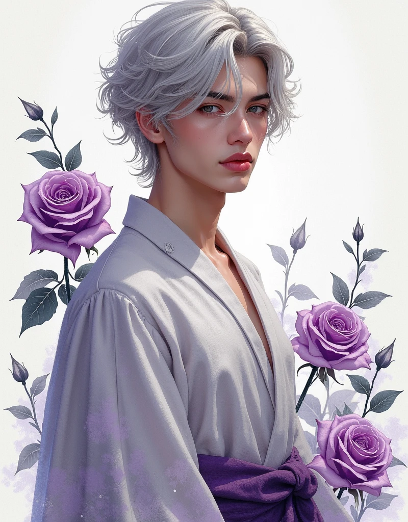 Mage of Mixed Latino and Japanese male model, early twenty, pale skin ...