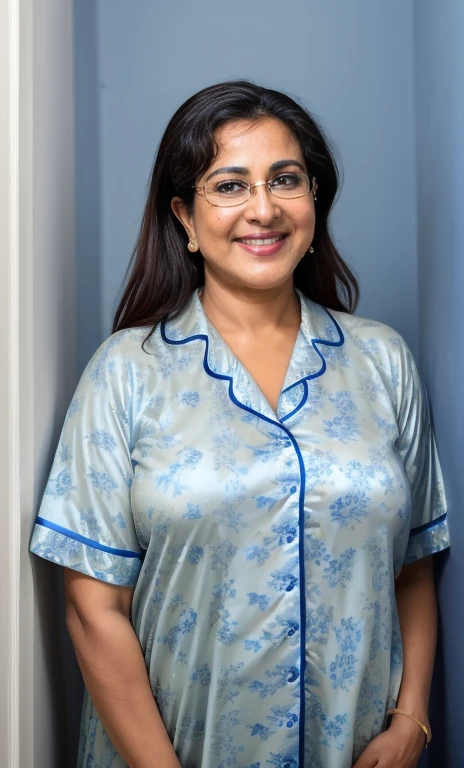 Mid shot of sheela , aged 50 years old ,curvy mild, perfect figure - SeaArt AI