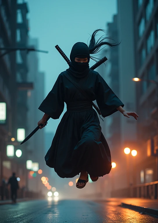(( perfectly beautiful 20-year-old Japanese female ninja)), - SeaArt AI