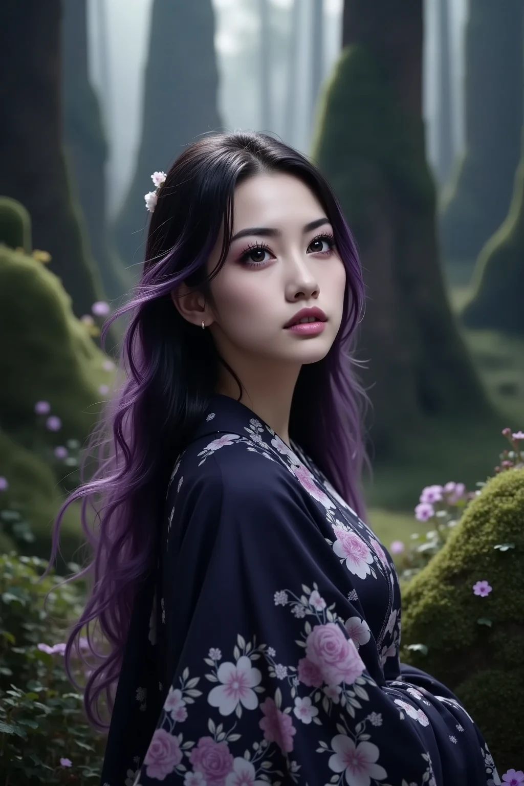( top quality, Hi-Res, Masterpiece:1.2), 8k resolution、 Dramatic Angles ...