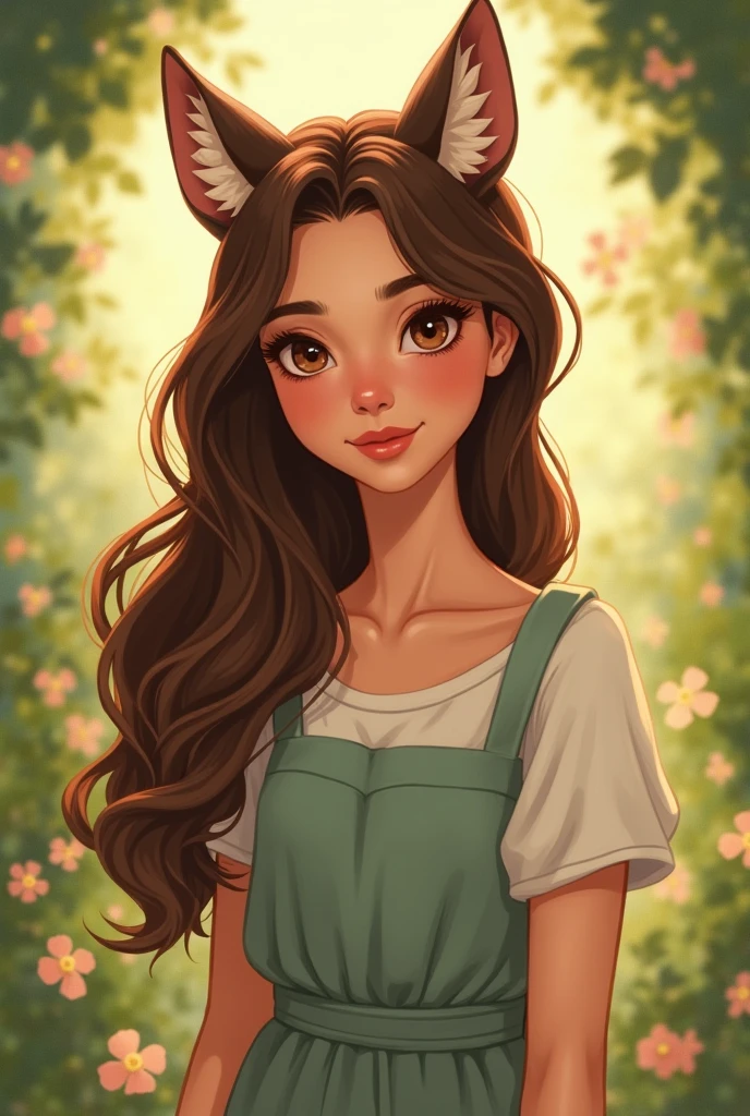 adulte en image mignonne type Disney. The first Cecile, a mother with ...