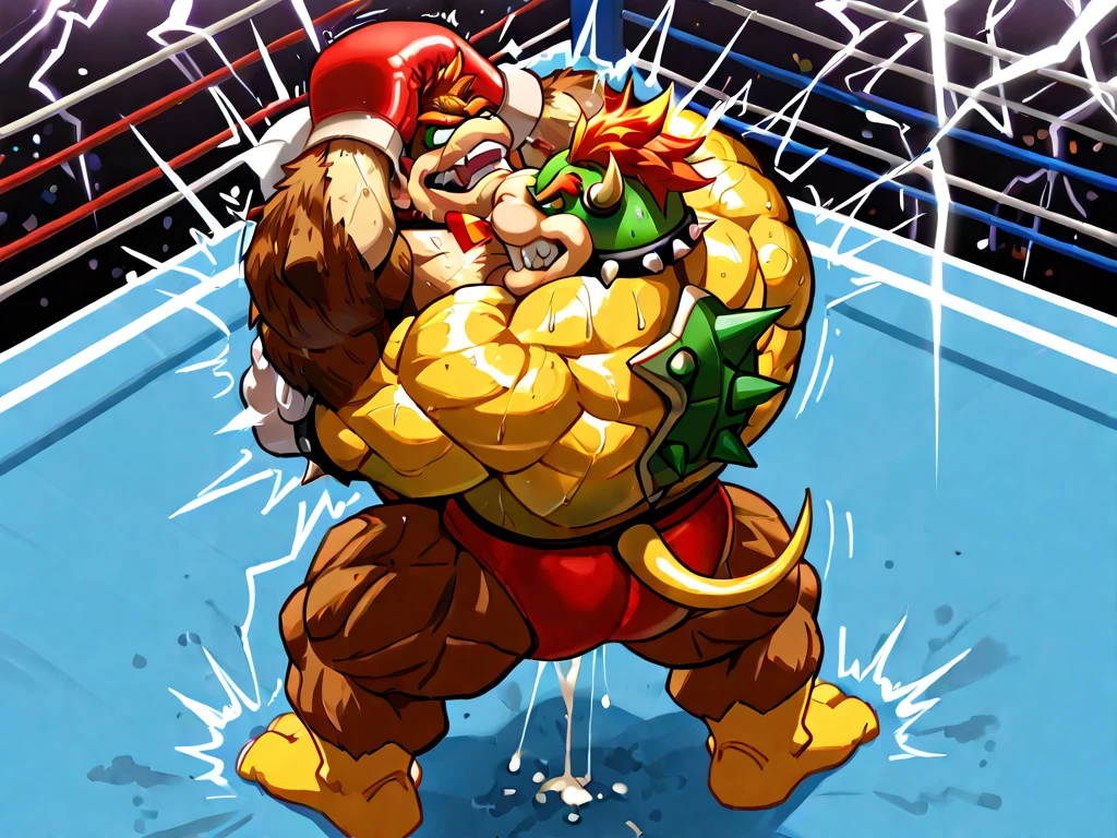 4k ultra quality, 4k full body view,masterpiece quality, giant bowser ...