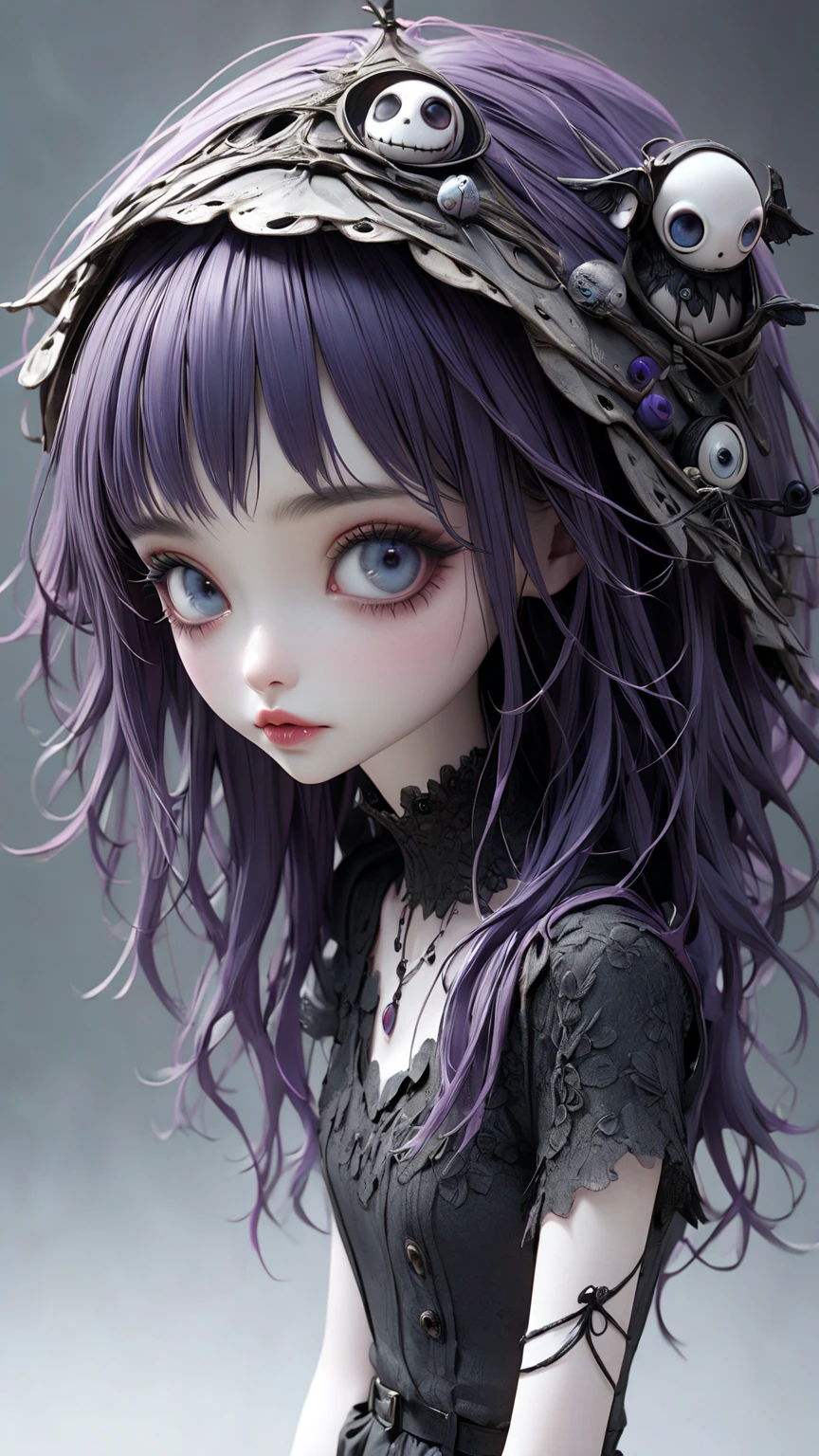 Tim Burton Style、extremely realistic、Three Dimensional、 - SeaArt AI