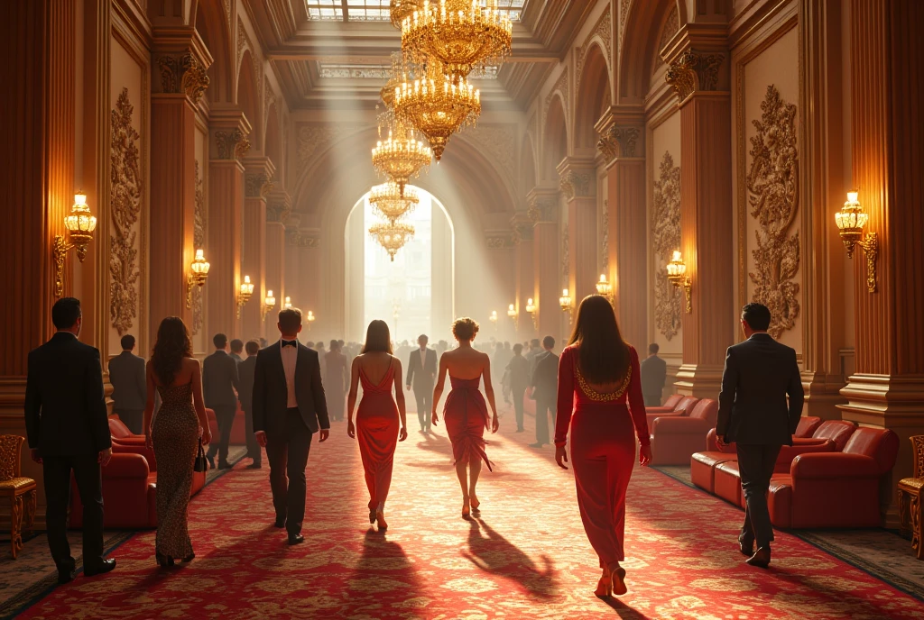 Create me something that is captivating and luxerious - SeaArt AI