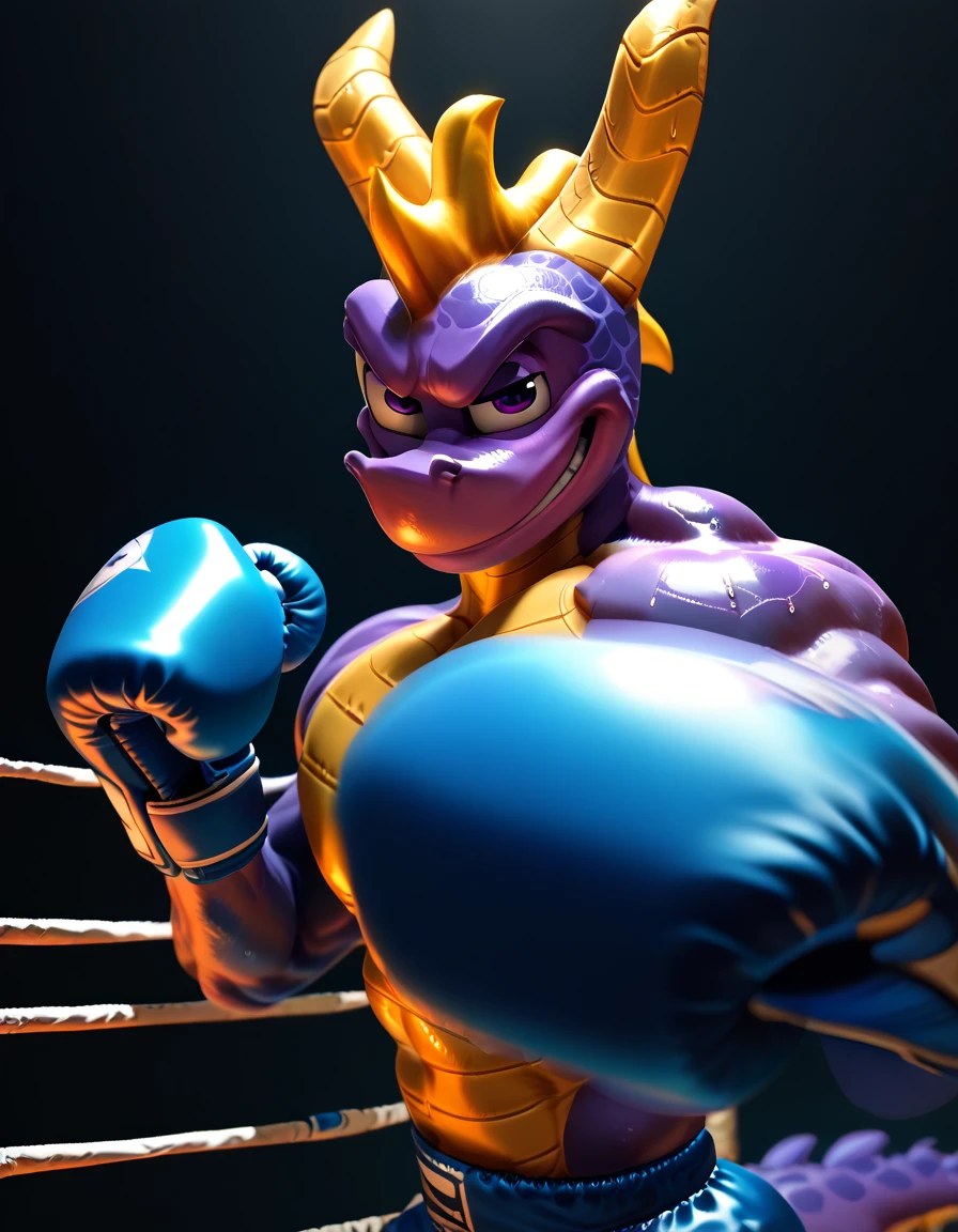 ZPDXL3, pov_boxing, punching_the_viewer, foreshortening, motion blur ...