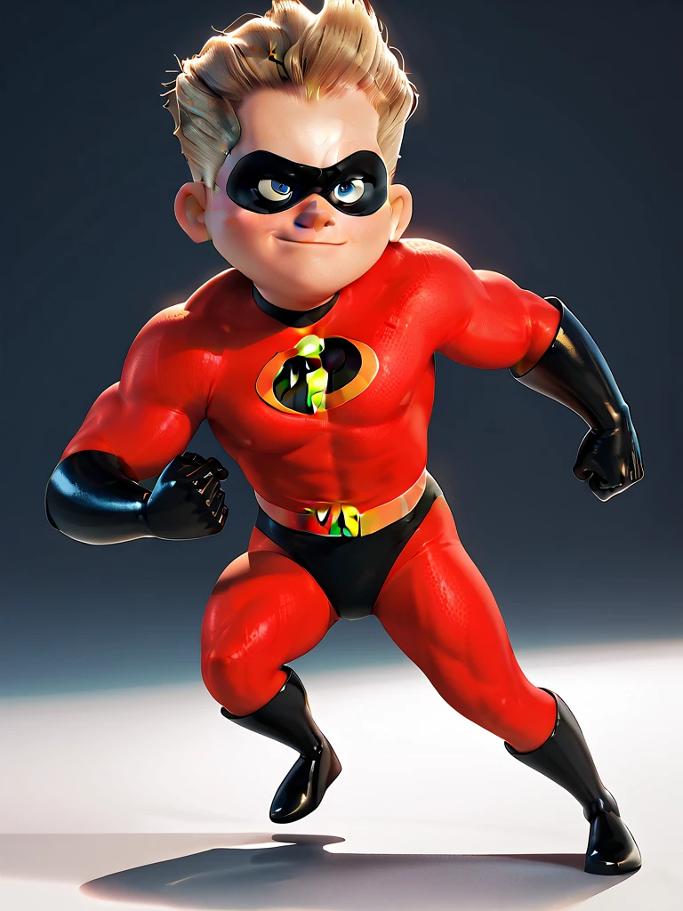 Dash Parr, Incredibles, Leotard, Thin Diaper, Muscular, Show Full Body ...