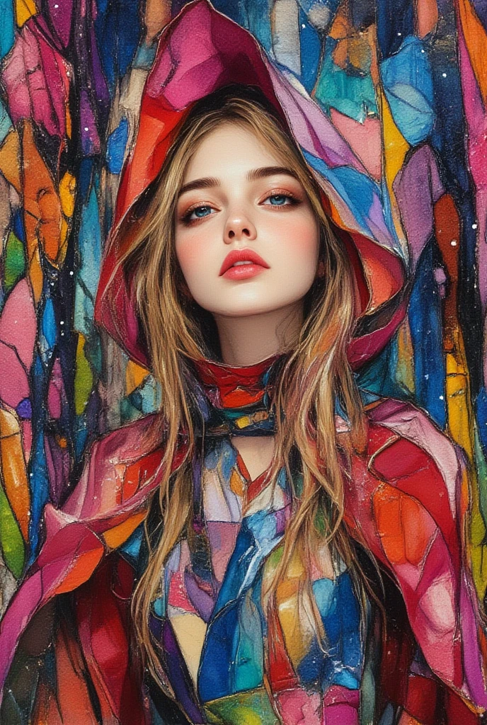 Ultra detailed, absolutely resolution, masterpiece. Cubist style ...