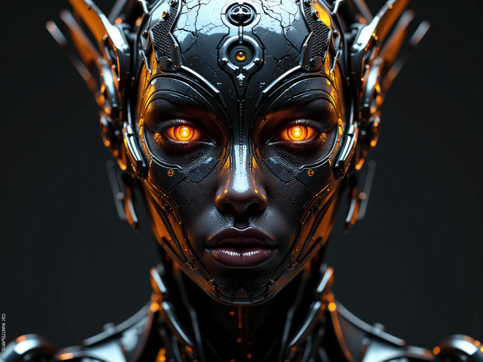 Rp_slgd Photography of a 7-B1, portrait+ style, symmetrical face front ...