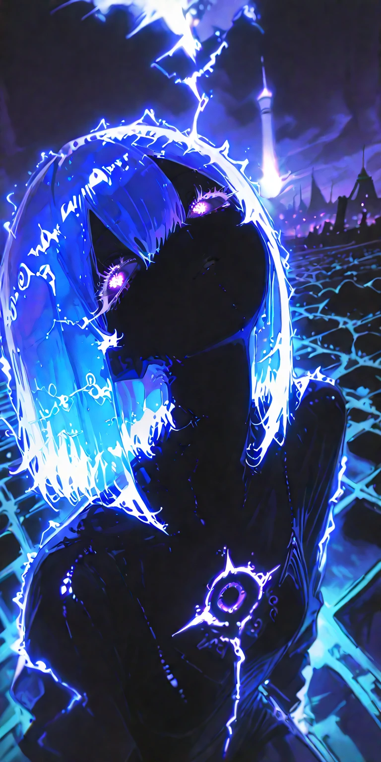 1girl, tilt angle,transparent skin,overly detailed pupils,halation ...