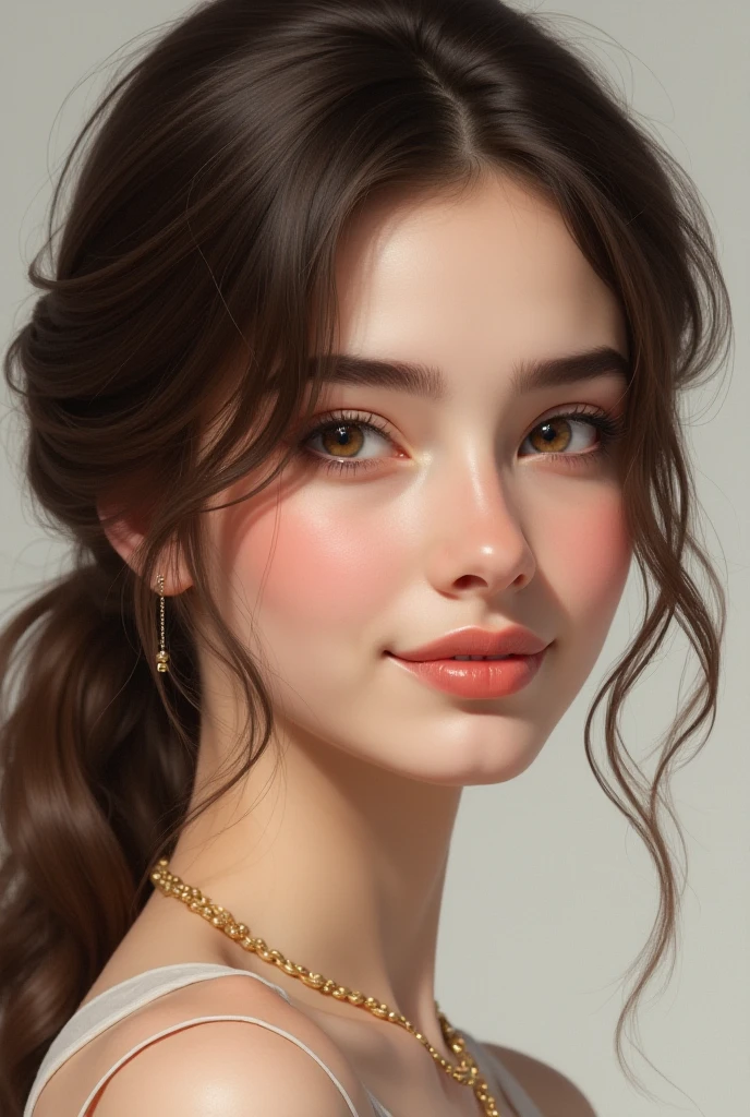 Make it brunette - SeaArt AI