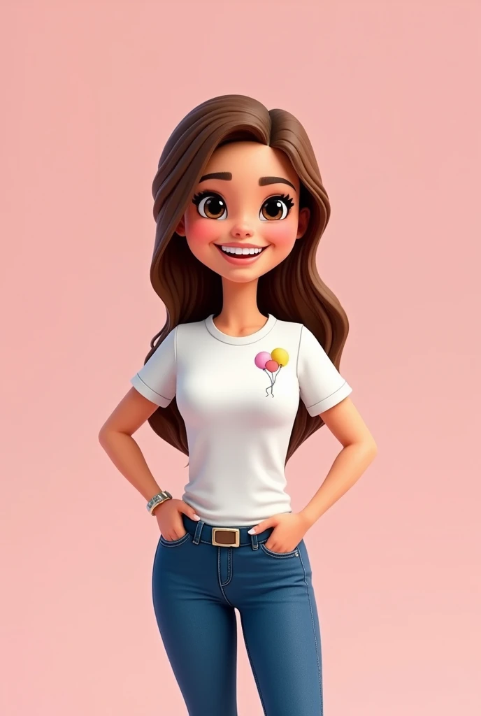 Create a cute and flashy character for 'Gigi Festas', a party and toy ...