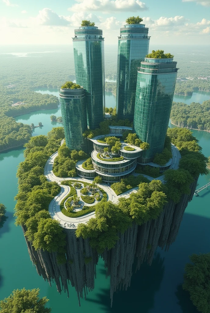 One district of administration of a floating swamp country it should be ...