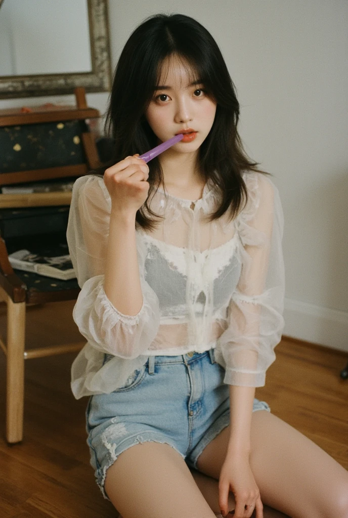 Yueyue, 8K original camera photo of a 22-year-old female，lewd - SeaArt AI