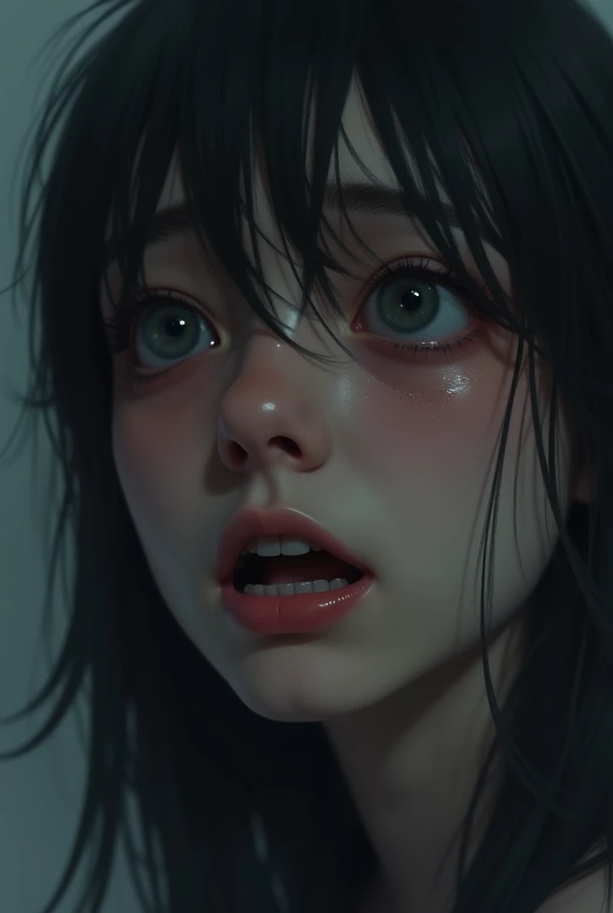 A crying - SeaArt AI