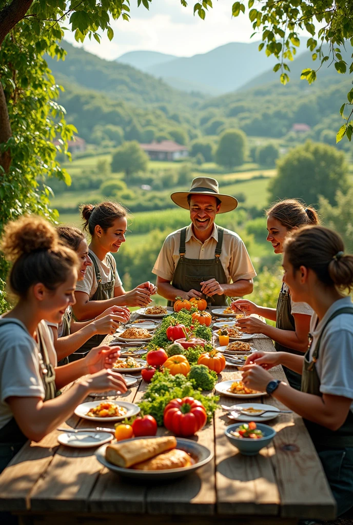 Consume food produced in the region and at the right time of year ...