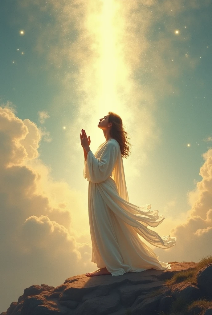 How is faith in God represented - SeaArt AI