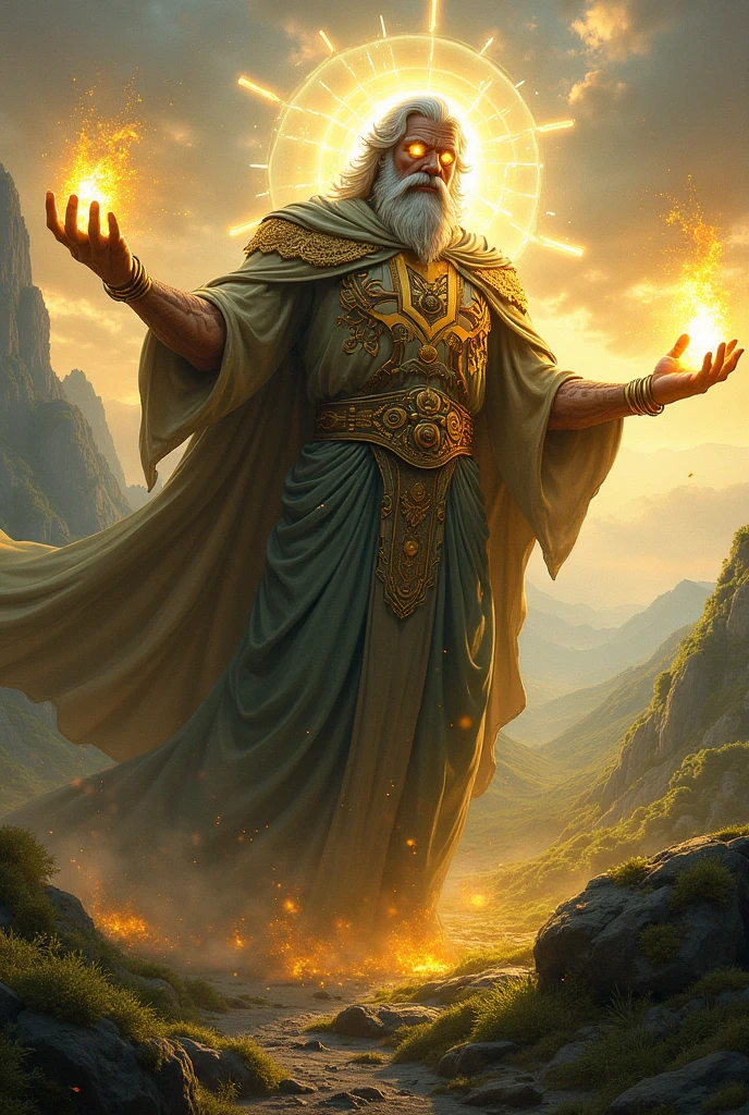 Using the powers of the god Cronos - SeaArt AI