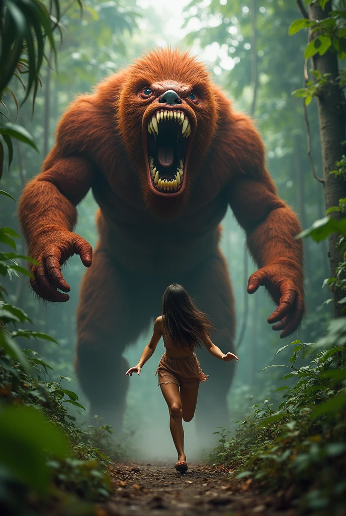 a furry monster . Long, reddish hair. Cyclops as a polyphemus from ...