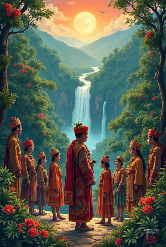 Make me a book cover entitled the Keberagaman Provinsi Lampung - SeaArt AI