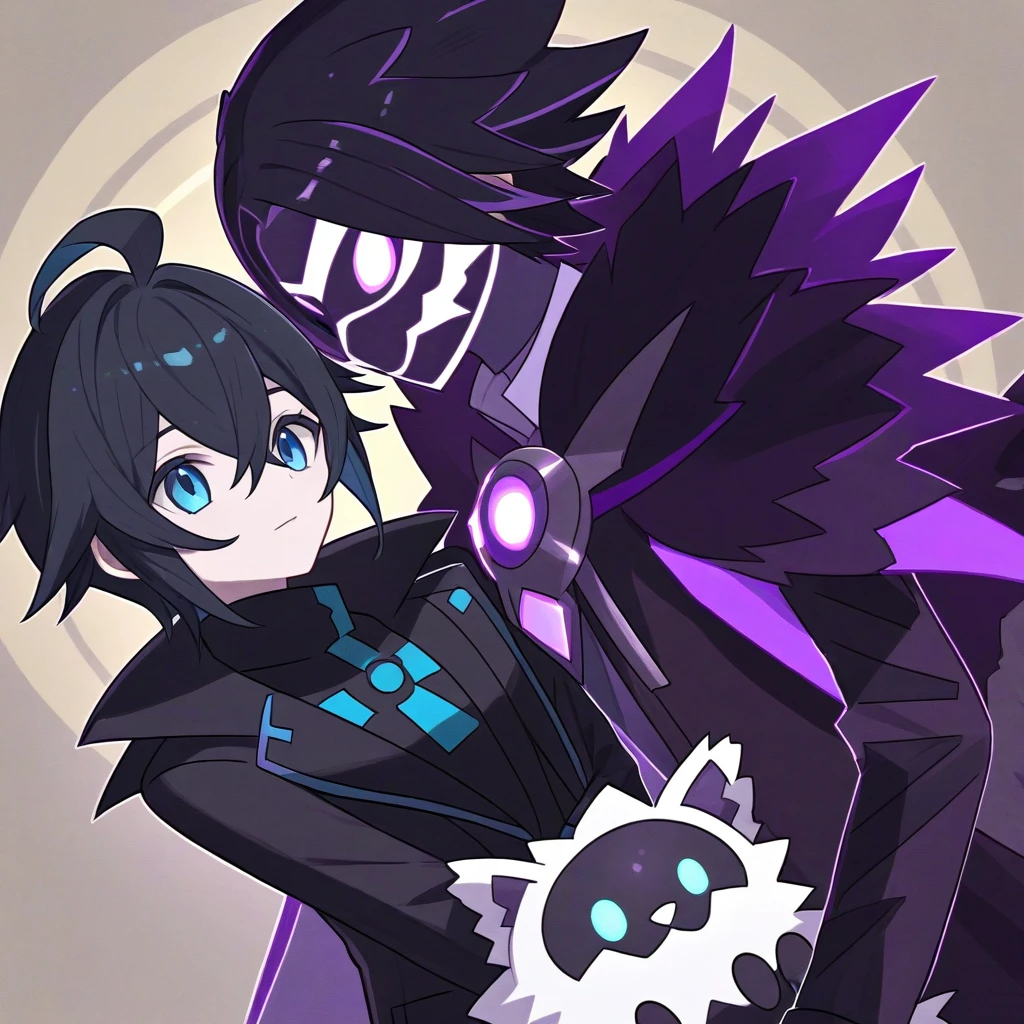 A Pokémon trainer, of the dark type, who is acquiring the ghost type ...