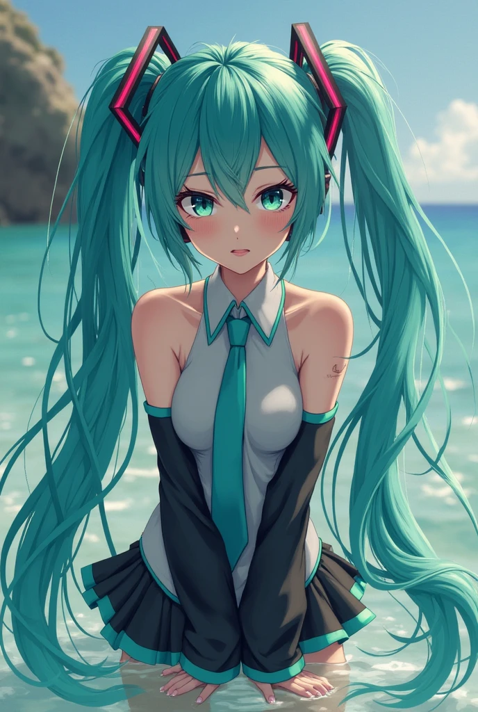 Hatsune miku, getting raped - SeaArt AI