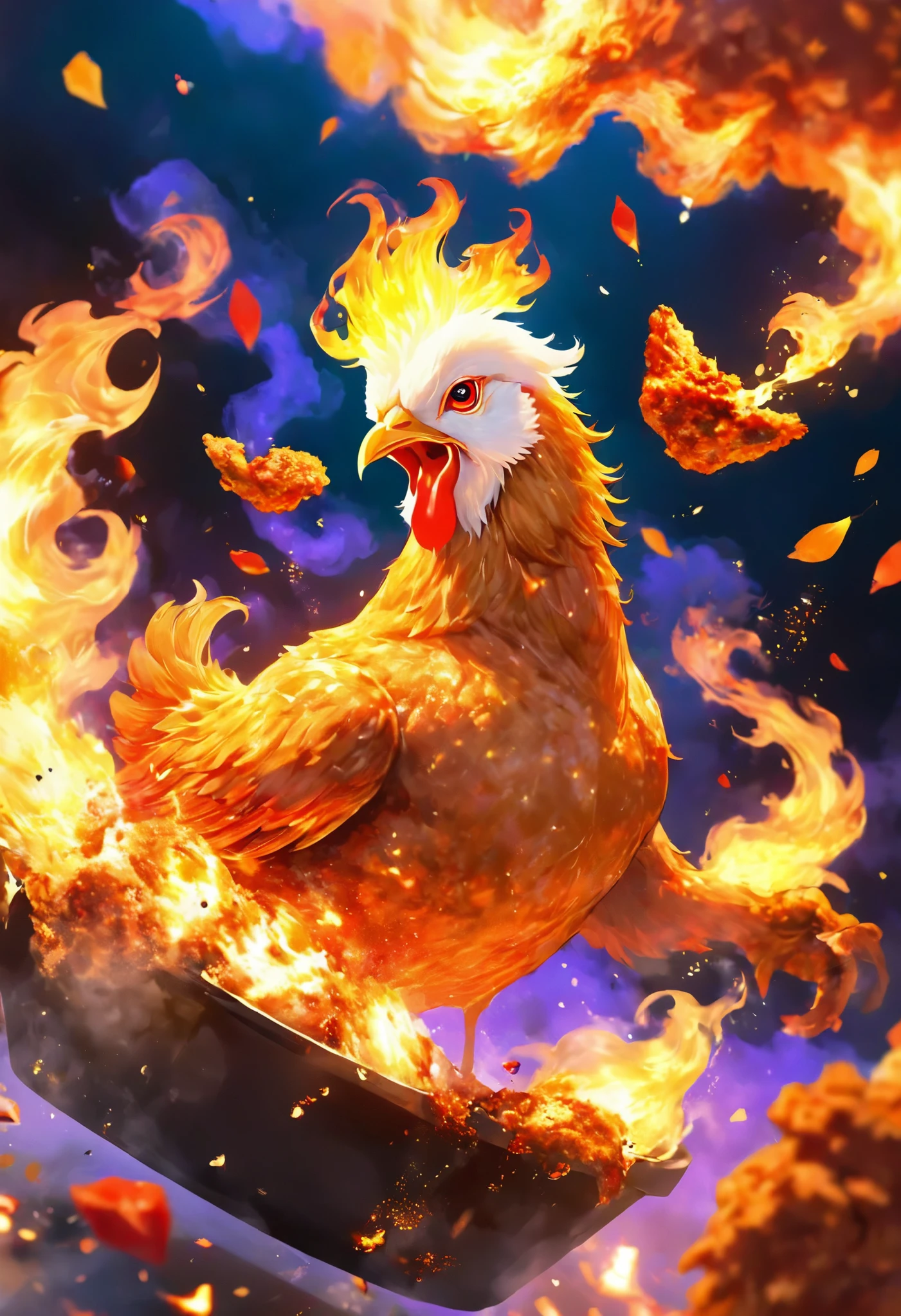 （0216）Theme：Spicy fried chicken/香辣炸鸡/スパイシーなフライドチキン