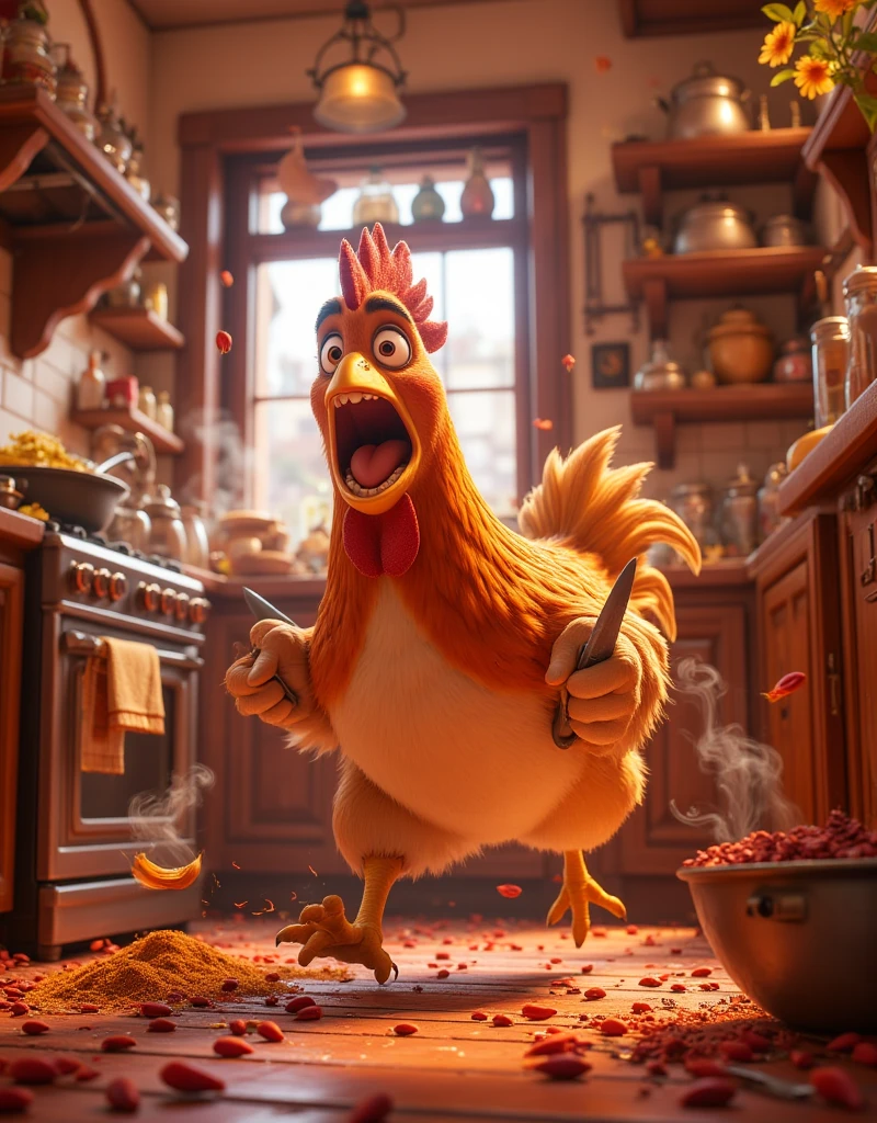 Spicy fried chicken